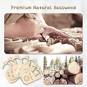 Baby Closet Dividers,Baby Clothes Dividers for Closet from Newborn to 24 Months,7 Premium Wooden Nursery Hanger Organizers Decor to Make a Tidy&Well Infant Closet