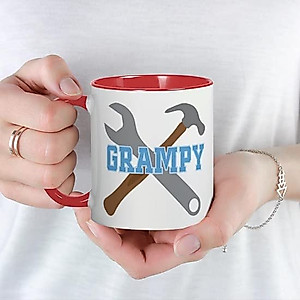 CafePress Grampy Handyman Mug Ceramic Coffee Mug, Tea Cup 11 oz