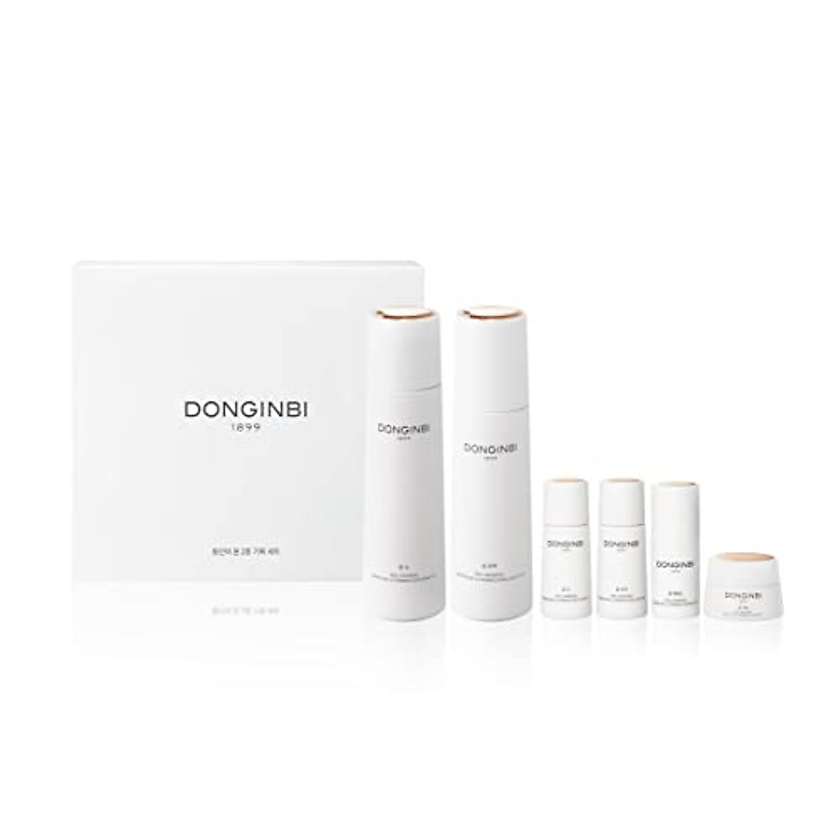 DONGINBI Red Ginseng Moisturizing & Firming Set EX, Anti-Aging Korean Skin Care, Routine Kit for Smooth, Radiant Skin by KGC