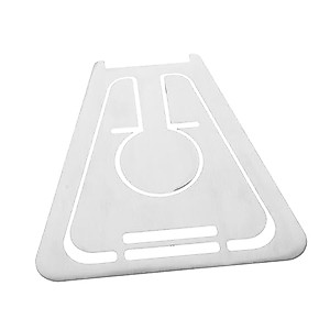 Unomor Medal Display Stand Photo Hanger Racing Stand Glass Holder Medals Rack Marathon Medal Shelf Metal Stand Iron Silver Medal Badge Display Stand Badge Display Holder Stainless Steel