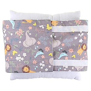 pinklilycare Adjustable G Tube Feeding Tube Tummy Time Pillow Belt Pad with a Hole for Babies Children Kids