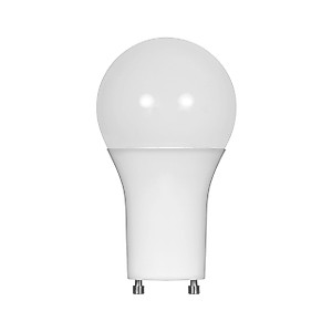 (4 Pack) LED GU24 A19 Light Bulbs 60 Watt Equivalent, 9.5 Watt Dimmable Lights for Home with Twist & Lock Base, Replacing CFL GU24 Ceiling Light, Omni 220 Degree Beam Angle, 800 Lumen Warm White 2700K