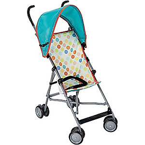 Cosco Umbrella Stroller with Canopy, Dots