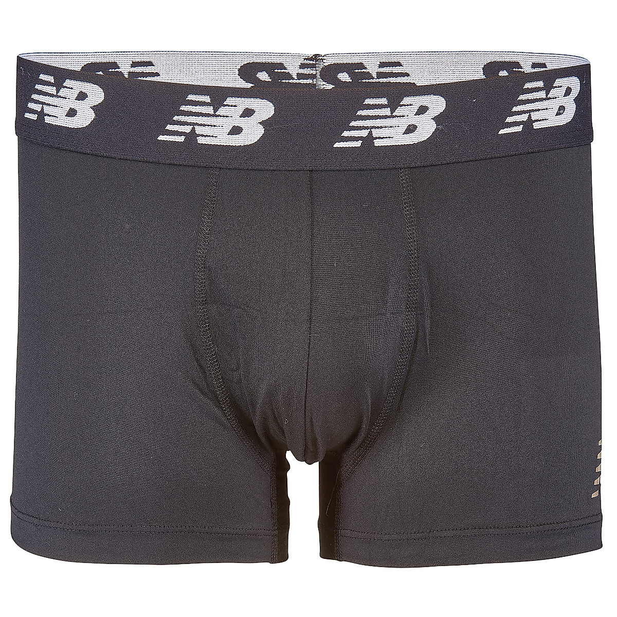 New Balance Men's 3" Premium Performance Trunks (3 Pack), Pigment/Pigment Woodgrain/Black, Medium