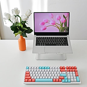 Mandy's 10pcs White Fake Flowers Artificial Silk Rose Bud 15" for Valentine’s Day Home Decoration Bridal Wedding Bouquet Parties and Mother's Day Easter（Vase not Include）