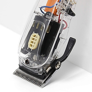 Anrom Hair Clipper Accessories DIY 3PCS, Dial Button, Switch, Motor Cover Replacement Parts for Wahl 5-Star Series Magic Clip Clipper # 8148, 8591 (Black)