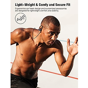 Otium Bluetooth Earbuds Wireless Headphones Bluetooth Headphones, Sports Earbuds, IPX7 Waterproof Stereo Earphones for Gym Running 15 Hours Playtime Sound Isolation Headsets