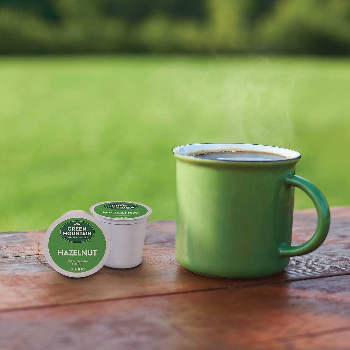 Green Mountain Coffee Roasters Hazelnut Keurig Single-Serve K-Cup pods, Light Roast Coffee, 12 Count
