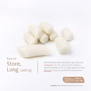 Korean Rice Cake Tteokbokki Stick, Vegan Non-GMO Gluten-Free Tteok Pre-sliced 떡볶이 21.16 oz by Somshi - 3 Individual Packs (3 Count, Pack of 1)