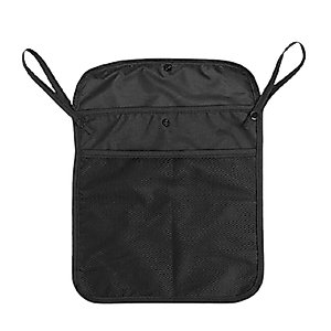 Muellery Stroller Organizer Lightweight Stroller Accessories Pack Mesh Pockets Black TPJJ101638