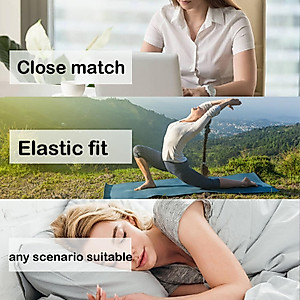 Cryhand Black Obsidian Protection Beaded Bracelet Best Gifts Box For Family Women Men’s Natural Stone Black Tourmaline Agate Feng Shui Chakra Crystal Handmade Stretchy Bracelet (Full Obsidian)