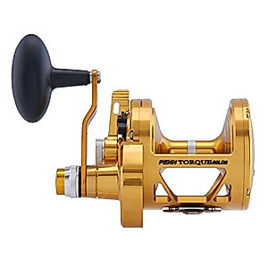 PENN Torque Lever Drag 2 Speed Conventional Fishing Reel- TRQ15LD2S