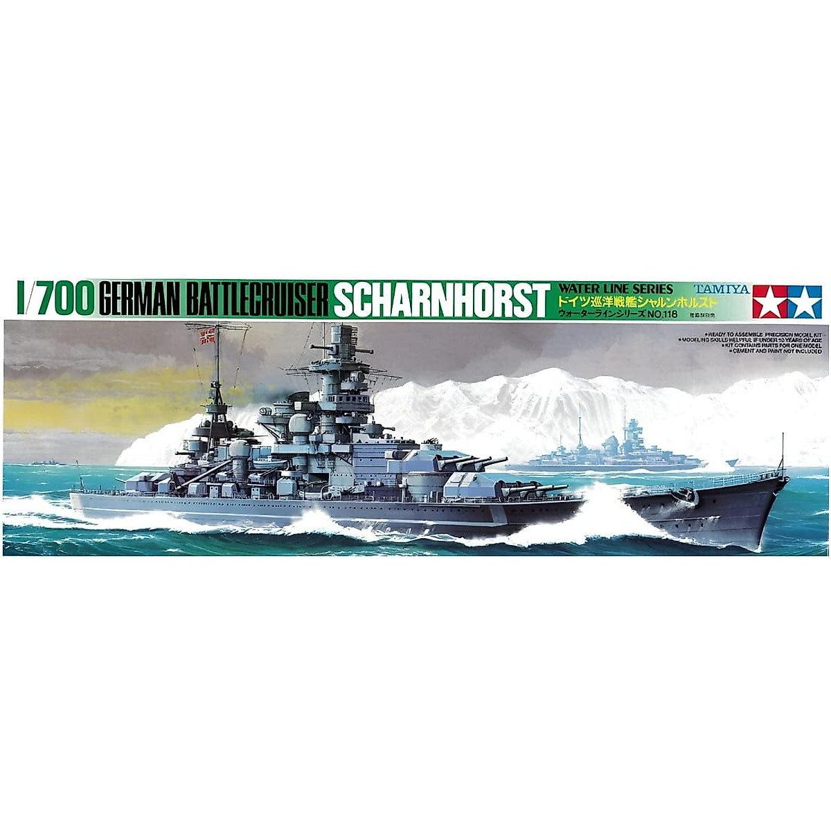 Tamiya – 77518 – Model Making – Boat – Cruiser Scharnhorst