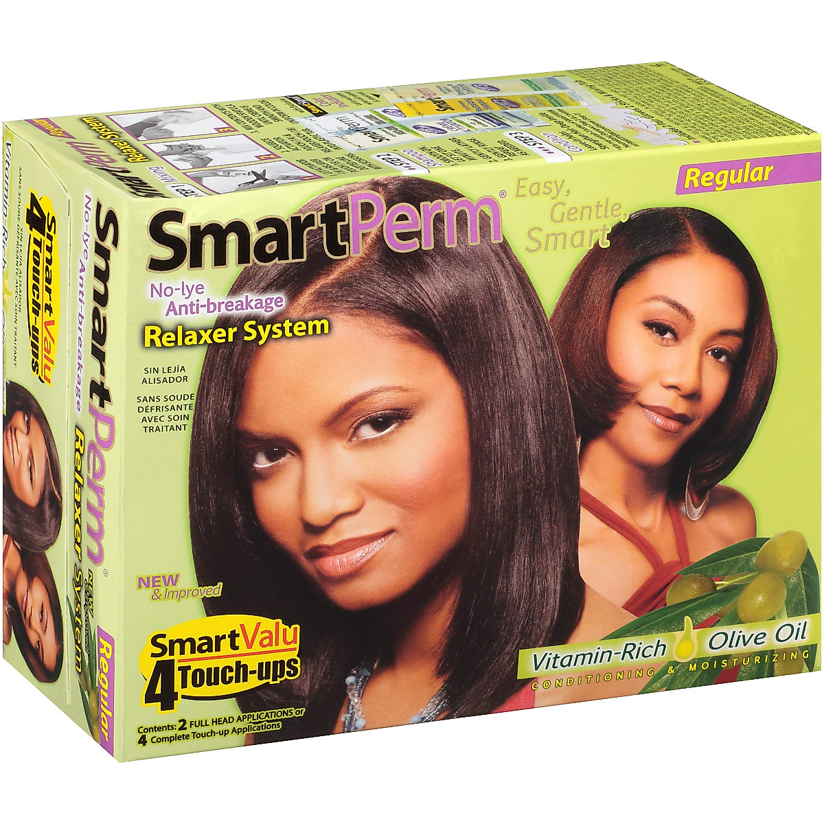 Smart Perm Relaxer Hair Care Kit, Regular