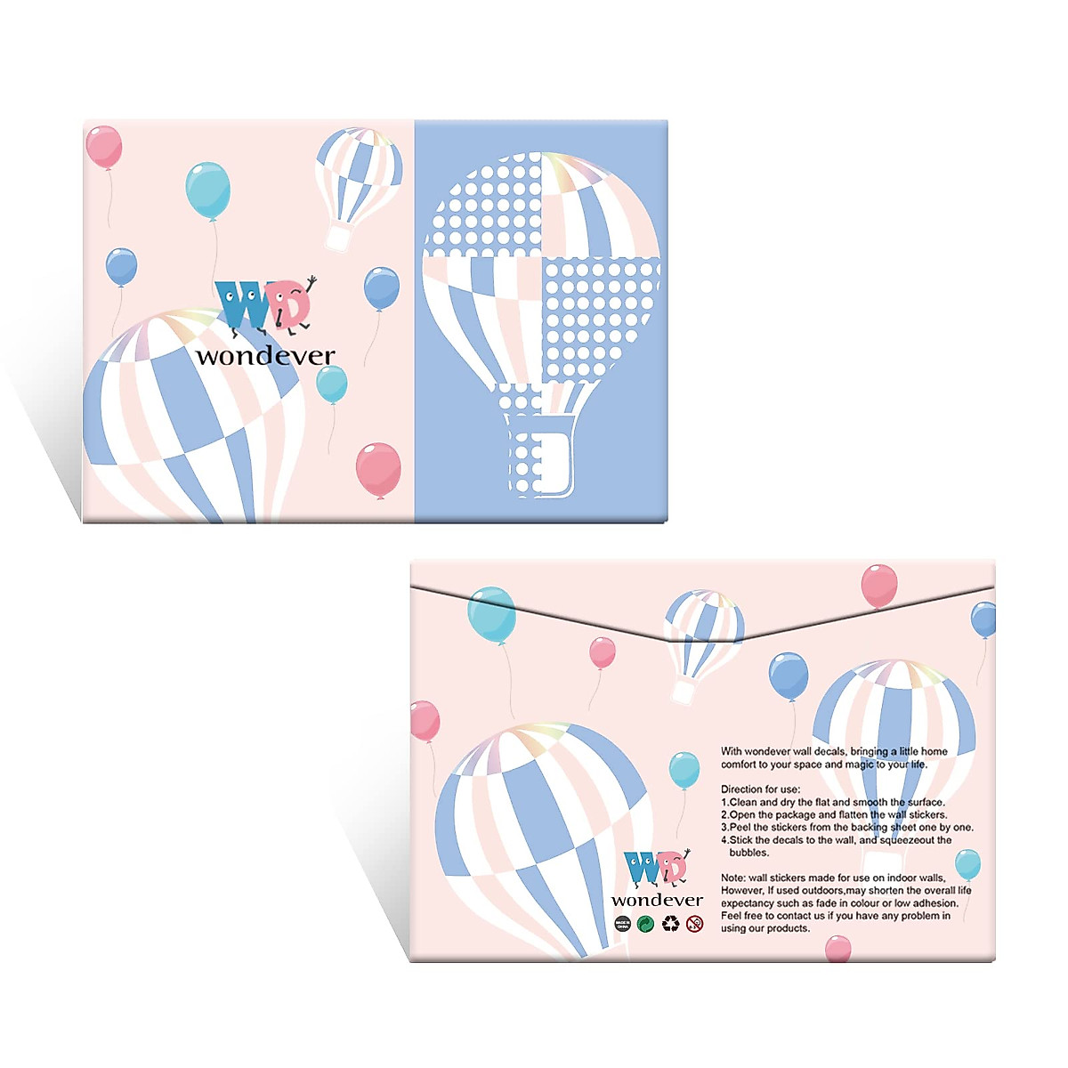 wondever Construction Vehicles Wall Stickers Engineering Cars Tractor Trucks Peel and Stick Wall Art Decals for Boys Bedroom Childrens Playroom