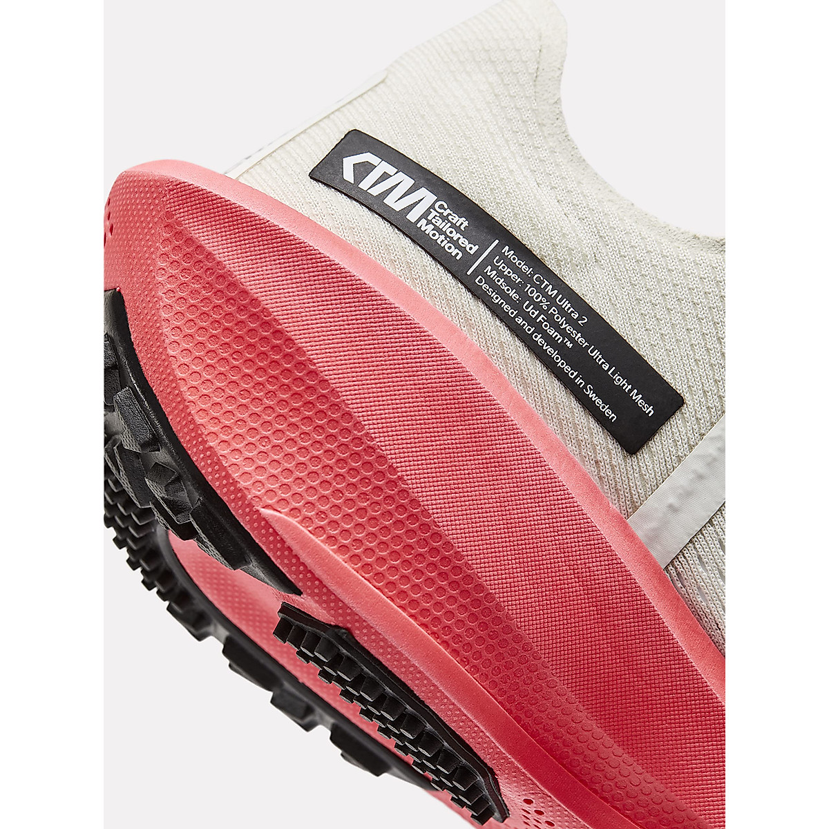 Craft Sportswear Women's CTM Ultra 2 Running Shoe, Ash White-Crush, 8
