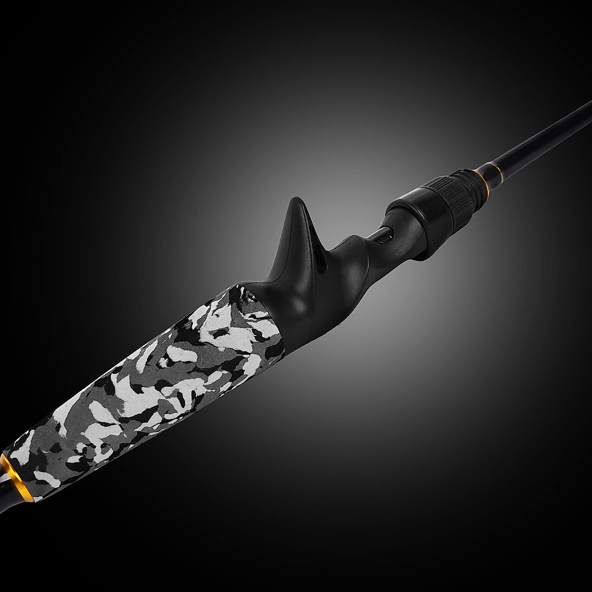 Fiblink 4 Pieces Travel Rod Casting Fishing Rod 24 Ton Carbon Fiber Portable Rod(7')