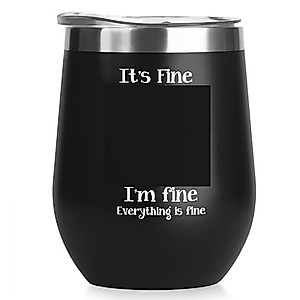 Niduilef Funny Dumpster Fire Stainless Steel Tumbler-Office Decor Desk Accessories,Gifts for Coworkers