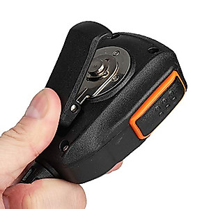 Radioddity RS22 Remote Speaker Mic with Clear Sound, Compatible with Baofeng UV-5R UV-5RX3 BF-888S BF-F8HP H-777 Radioddity GM-30 GA-2S GA-510 TYT Kenwood Two Way Radio Walkie Talkie (Single PTT)