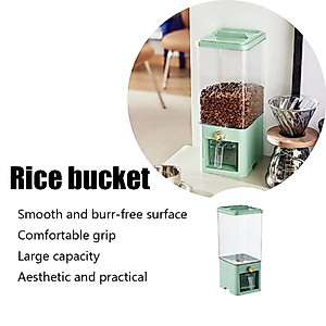 MYBAQ,Rice Storage,Large Rice Container,Rice Storage Container,Containers For Food,Cereal Containers Storage.-4.92*6.1*13.19in(12.5*15.5*33.5cm)-Can Be Used To Store Rice,Mung Beans,Red Beans,Barley.