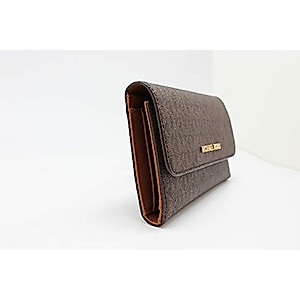 Michael Kors Jet Set Travel Large Trifold - Brown