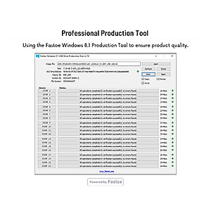 Fastoe Bootable USB Flash Drive for Windows 8.1, Bootable USB Install & Upgrade for Windows 8.1 Pro 32/64 Bit
