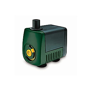 Pennington Aquagarden Aquagarden, Universal Hydroponic & Aquaponic Water Pump, Designed to Run Hydro/Aquaponic Systems, Aquariums, Fountains, Water Features, Max Flow 75 gal/hr, Max Pump Height 2’7”