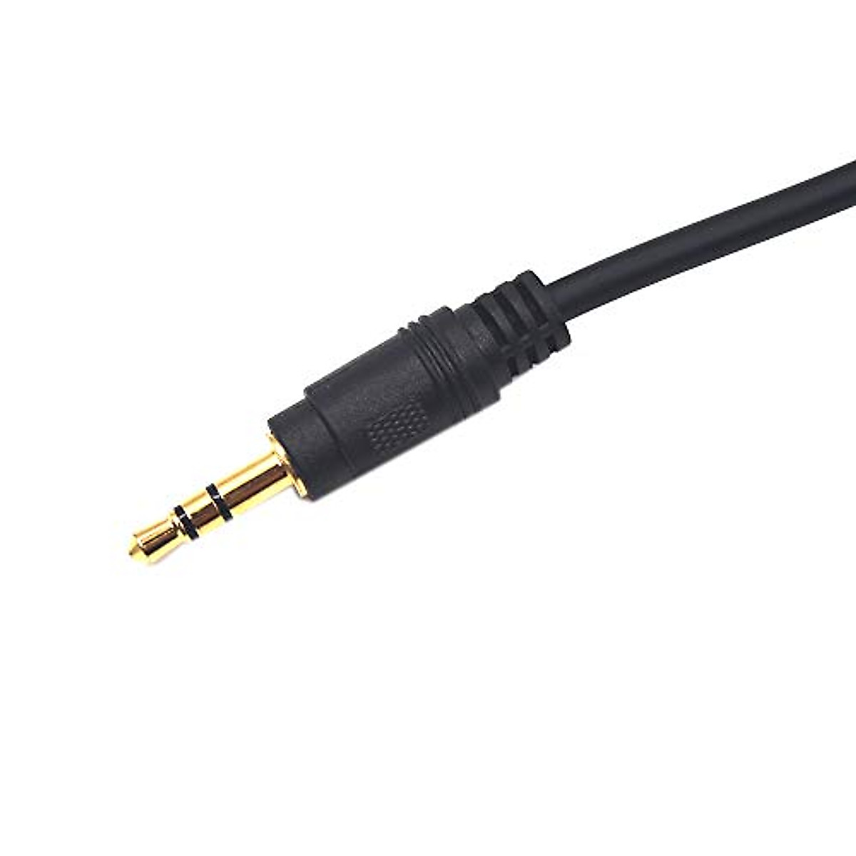 Kework 11.8 inch 1 to 5 Ways 3.5mm Splitter Extension Cord, 1/8 inch 3.5mm TRS Male Jack to Female Headphone Headset Extender Adapter Splitter Stereo Audio Cable (3.5mm TRS)