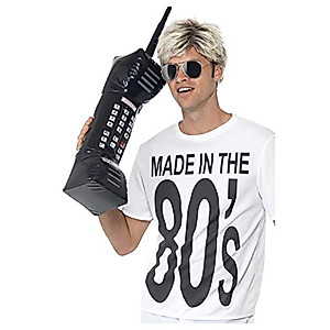 2PCS Inflatable Mobile Phone - 80's 90's Party Decorations Supplies Retro Cell Dress Accessory Phone Booth Props(26 Inches)