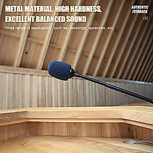 micfuns Professional Dynamic bob Barker Microphone for DJ Mixer Dedicated Disc Shouting Microphone KTV Bar Gooseneck Mic