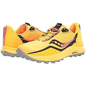 Saucony Women's Core Peregrine 12 Running Shoe, VIZIGLD/VIZIRED, 8