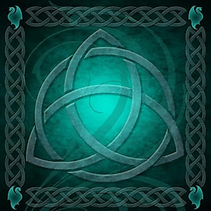 CafePress Teal Celtic Dragon Mug Ceramic Coffee Mug, Tea Cup 11 oz