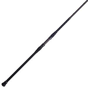 PENN Fishing Squadron III Surf Spinning Fishing Rod, Titanium/Red/Gold, 11' - Medium Heavy - 2pc (SQDSFIII1530S11)