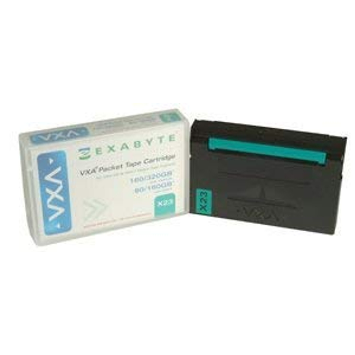 EXABYTE VXAtape Cartridge, X23, 230M, 80/160GB w/VXA-2, 160/320GB w/ VXA-320