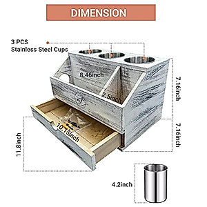 ML hair appliance organizer wall mount hair tool organizer, hair dryer holder countertop, curling iron holder wall mount, hair dryer and straightener holder, wall mount hair dryer, straightener holder