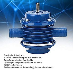 Powerful Electric Drill Pump Water Oil Fluid Liquid Transfer Pump Self-Priming Transfer Pump for Home Garden