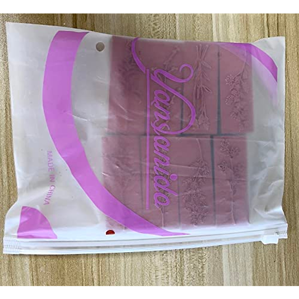 Yansanido Pack of 8 Pcs Plant and Flower Shape Wooden Rubber Stamps 2.5 Inch x 1 Inch x 0.6 Inch for DIY Craft Card and Photo Album (8Pcs Plant & Flower-02)