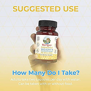 Probiotics for Women and Men | Weight Management Probiotic with Garcinia Cambogia and Green Tea Extract | Probiotics for Digestive Health & Gut Health | Vegan | Non-GMO | Gluten Free | 30 Servings