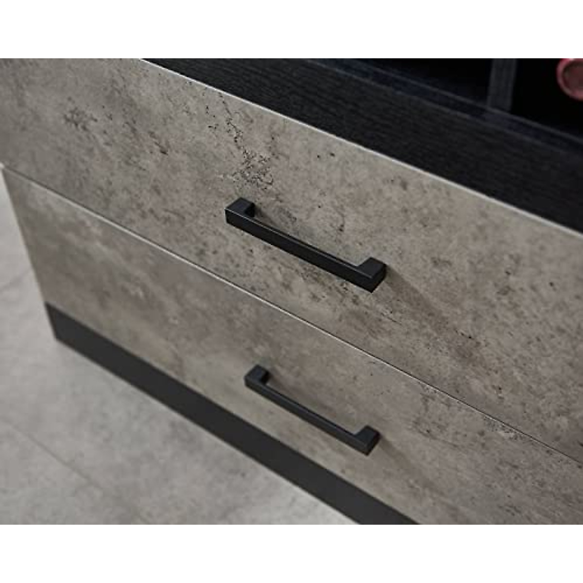 Home Source Jill Zarin Contemporary Bar Cabinet Black