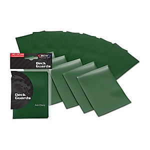 BCW Double Matte Deck Guard Color Combo Pack 400 Count 8 Color Combo - Double Matte Premium Deck Guard Card Sleeves for Trading Cards, Collectable Gaming Cards, MTG cards, L5R, TCG, Basketball