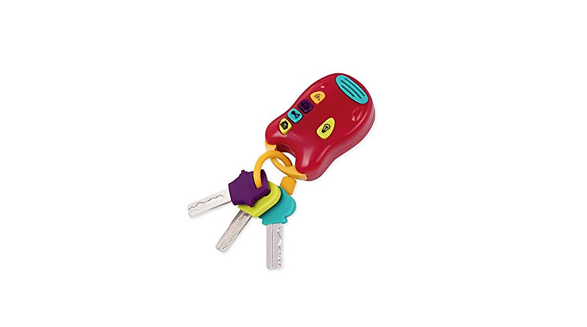 Battat Toy Keys - Fun Sounds & Mini Flashlight for Kids