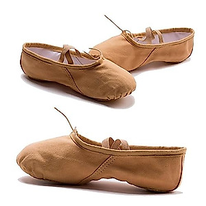 Healifty 2 Pairs Non Slip Dancing Shoes Barre Ballet Shoes Ballet Dancer Shoes Princess Ballet Shoes Yoga Shoes Stretch Canvas Ballet Slippers Shoes Elastic Practice Shoes