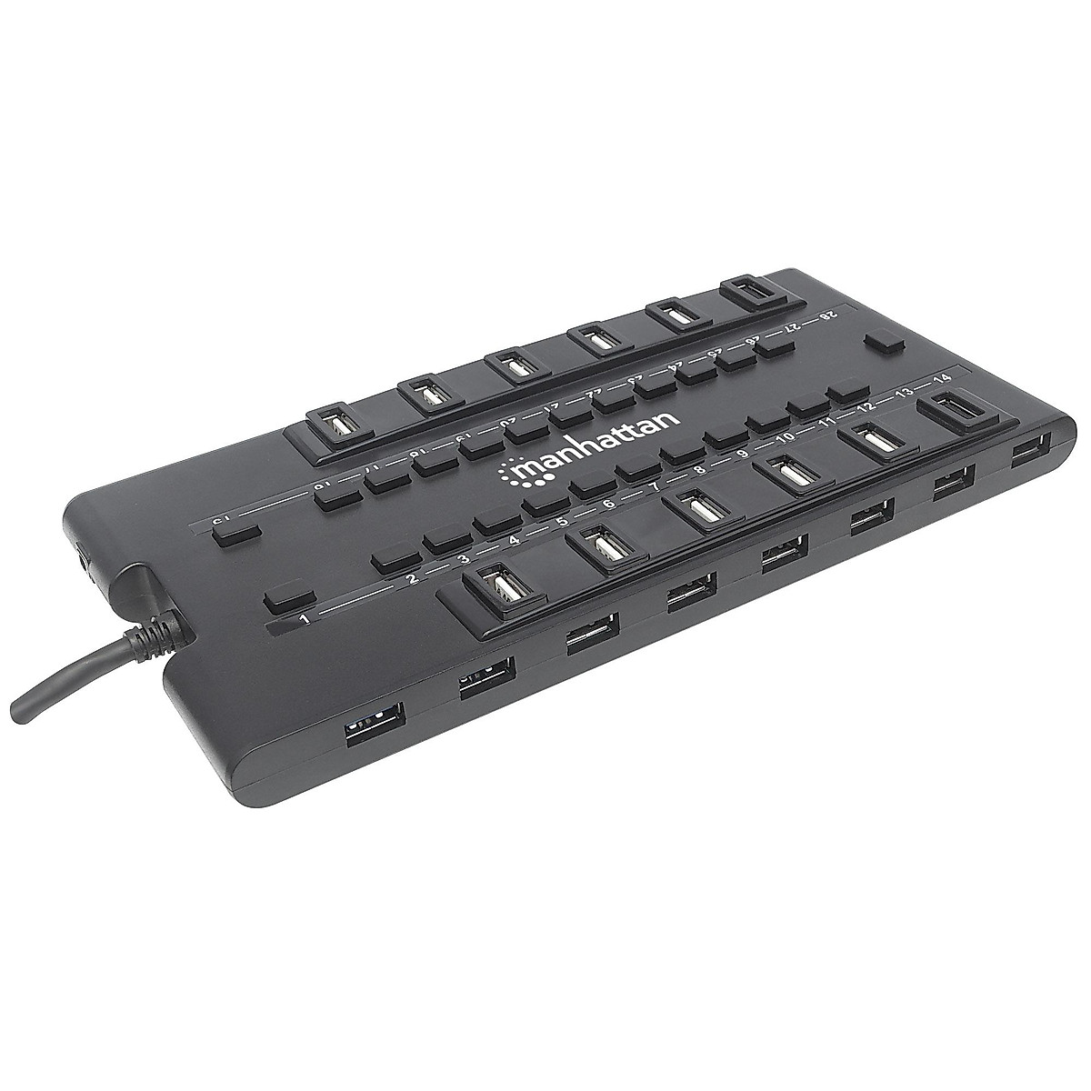 Manhattan 28 Port USB Hub (161718)