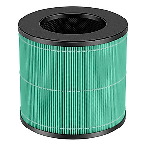 Toxin Absorber Replacement Filter for Purivortex AC300 Air Purifier, 3-in-1 True HEPA, High-Efficiency Activated Carbon