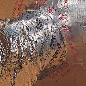 Duck Brand HVAC Duct Sealing Tape, Silver, 1.88 Inches x 30 Yards, 1 Roll (1404523)