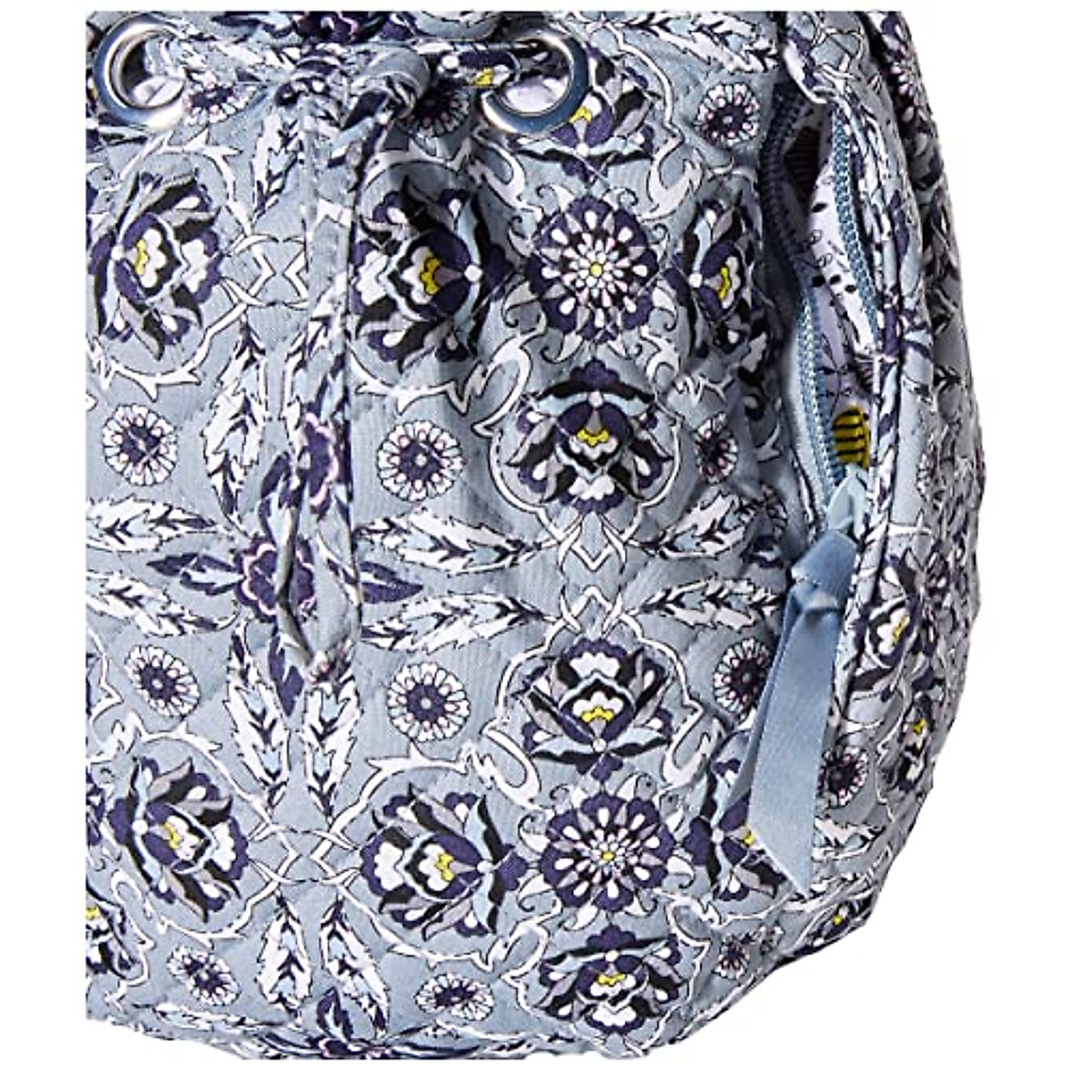 Vera Bradley Women's Cotton Glenna Satchel Purse, Plaza Tile - Recycled Cotton, One Size