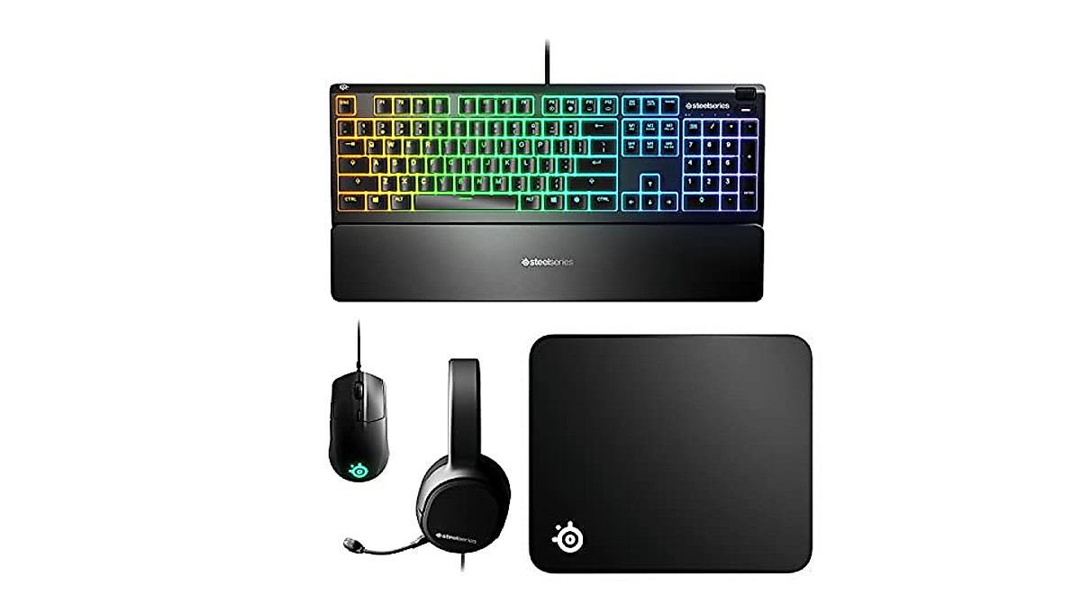 SteelSeries Premier Gaming Bundle - All-in-One Gaming Kit