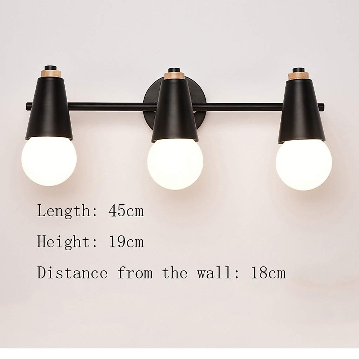 OPIU Bathroom Vanity Light Nordic Mirror Headlights Living Room Aisle Wall Lamp Bathroom Mirror Light Bedroom Bedside Macarons Flashlight Home Lighting LED Vanity Light Mirror Lights