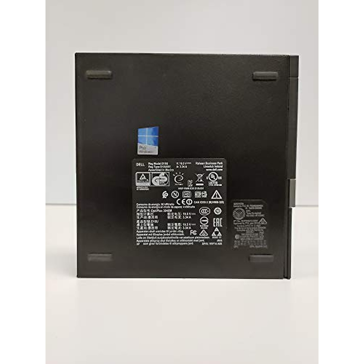 Dell OptiPlex 3040 Micro Business Desktop PC, Intel Quad Core i5-6500T up to 3.1GHz, 8G DDR3L, 512G SSD, WiFi, BT 4.0, Windows 10 Pro 64 Bit-Multi-Language Supports English/Spanish/French(Renewed)