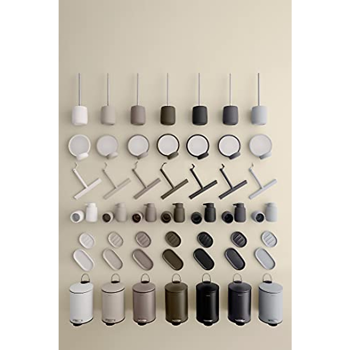 Blomus TUBO Pedal Bin Wastepaper Basket 3Liter Black